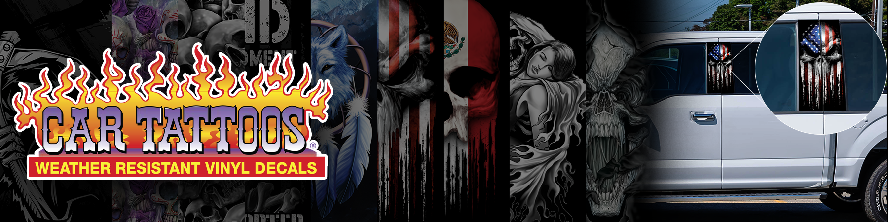 Large Graphic Stickers – Lethal Threat