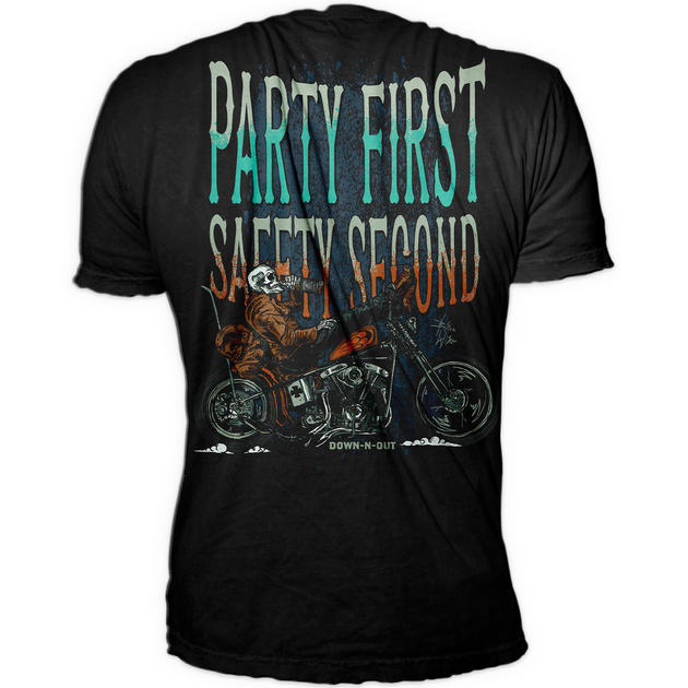 Safety Second Black Tee – Lethal Threat