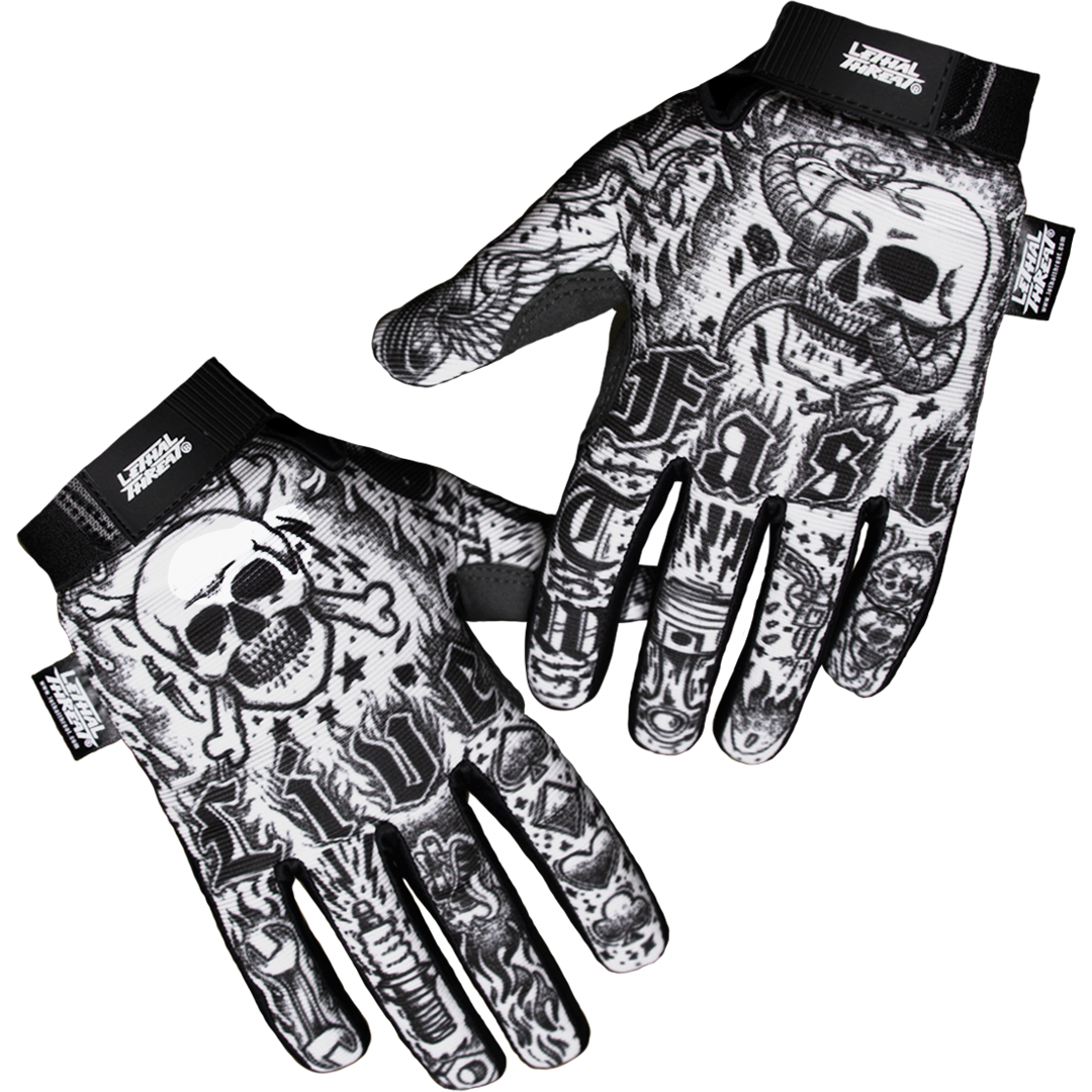 Tattoo Gloves 2.0 Reinforced Edition | Lethal Threat® – Lethal Threat