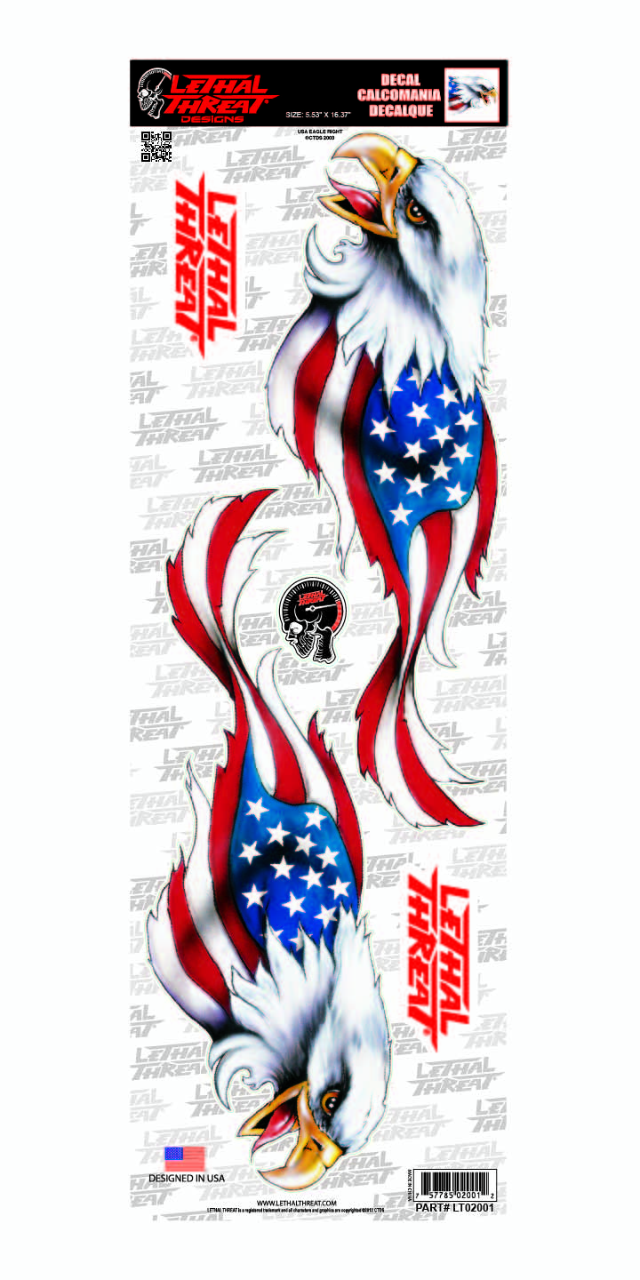 Motorcycle Decals & Motorcycle Stickers – Lethal Threat