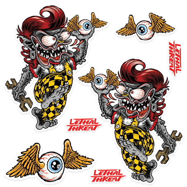 Motorcycle Decals & Motorcycle Stickers – Lethal Threat