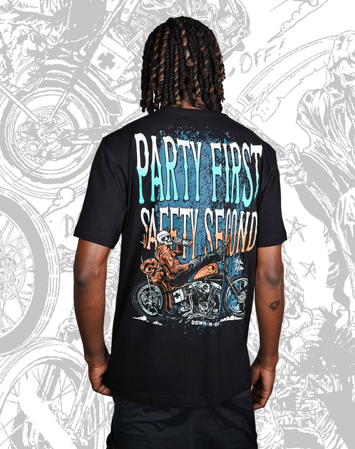 Safety Second Black Tee – Lethal Threat
