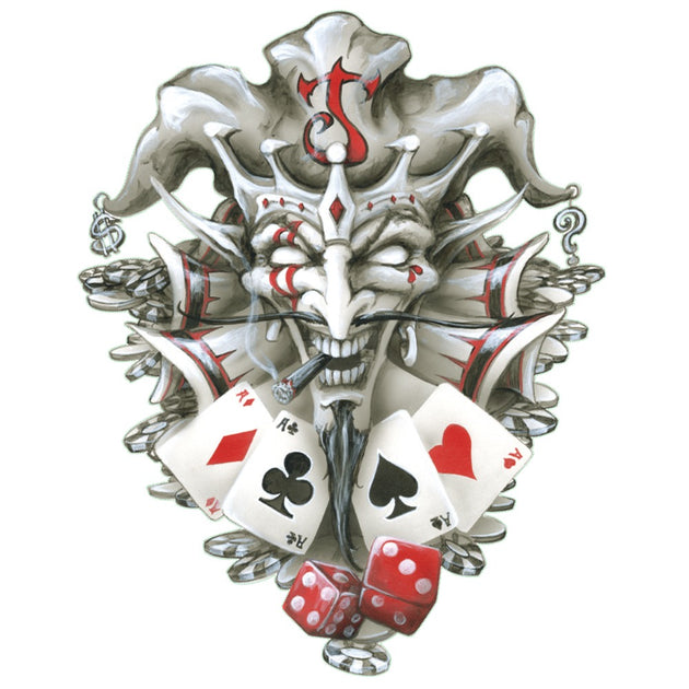 Jokers Wild Large Decal – Lethal Threat