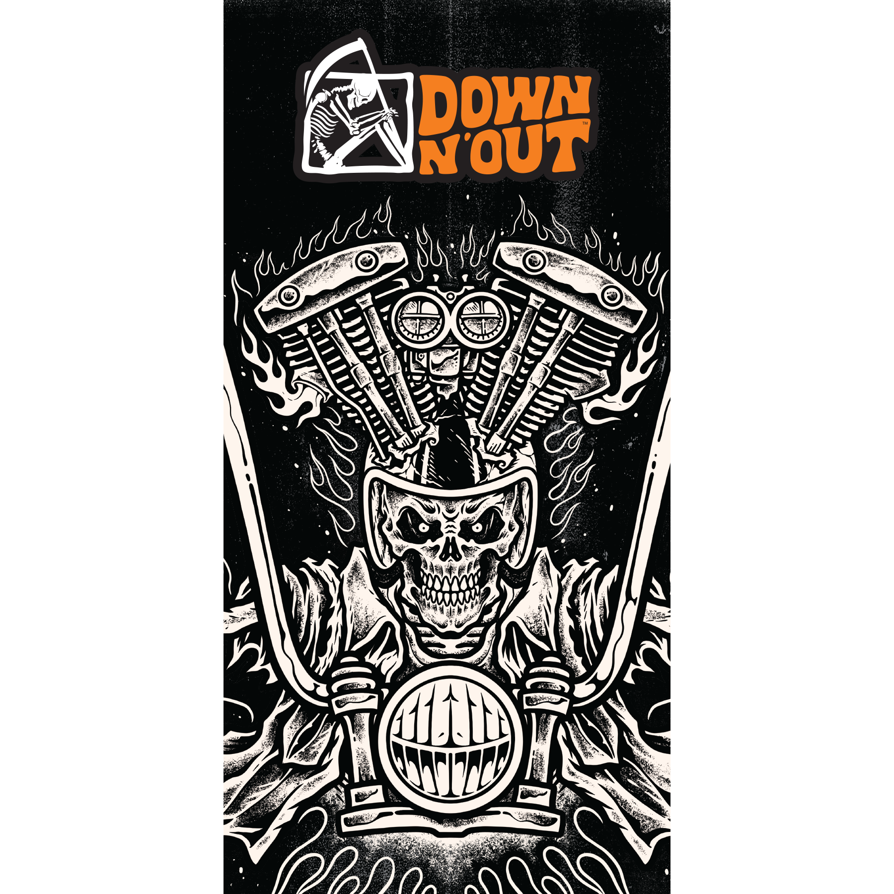 Down n Out Shove It Banner – Lethal Threat