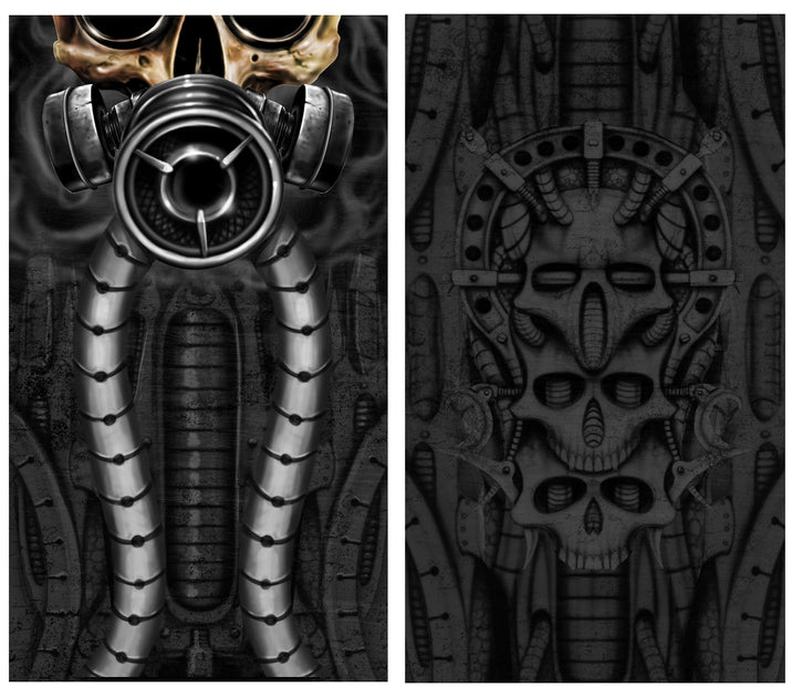 Biomechanical Skull Face Masks & Gaiter – Lethal Threat